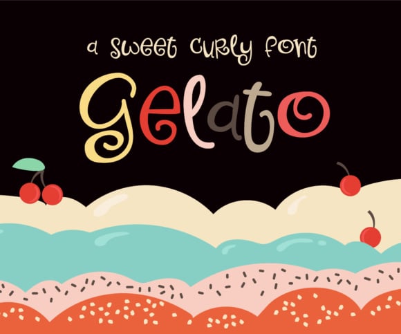 Gelato Font - UpFonts