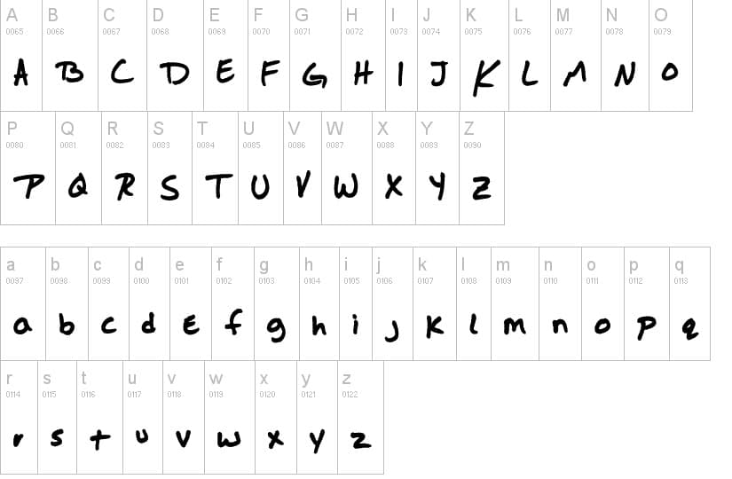 Jason Sharpie Font - UpFonts