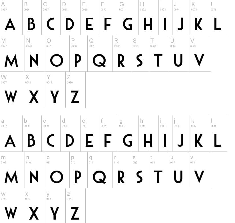 Mouse Deco Font - UpFonts