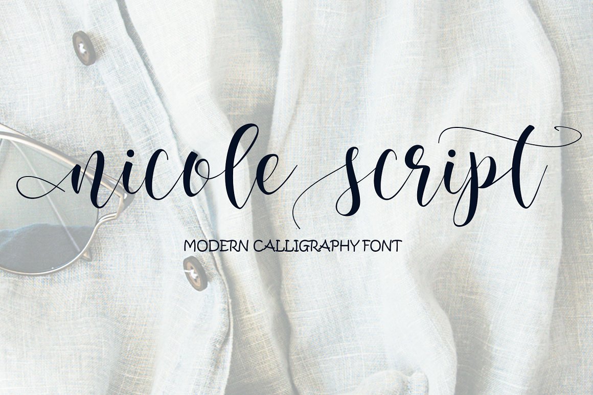 Nicole Script Font - UpFonts