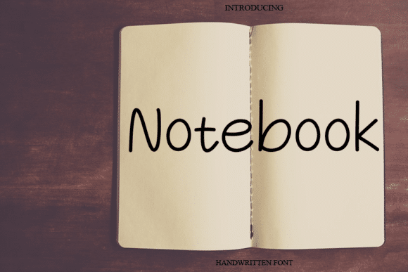 Notebook Font - UpFonts