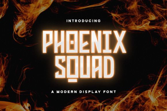 Phoenix Squad Font - UpFonts