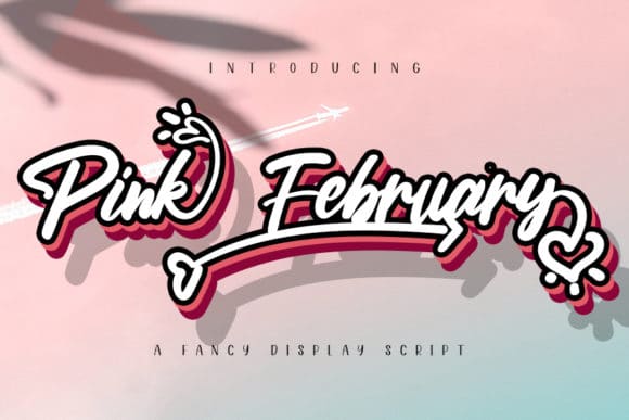 Pink February Font - UpFonts