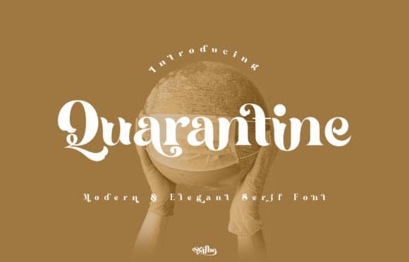 Quarantine Font - UpFonts