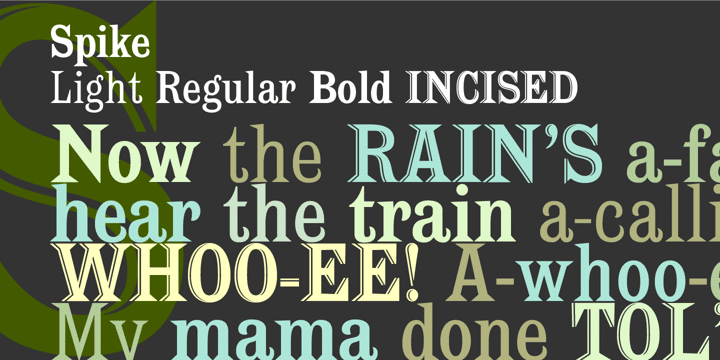 Spike Font Family - UpFonts