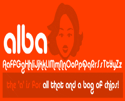 Alba Font - UpFonts