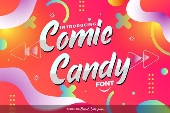 Comic Candy Font - UpFonts