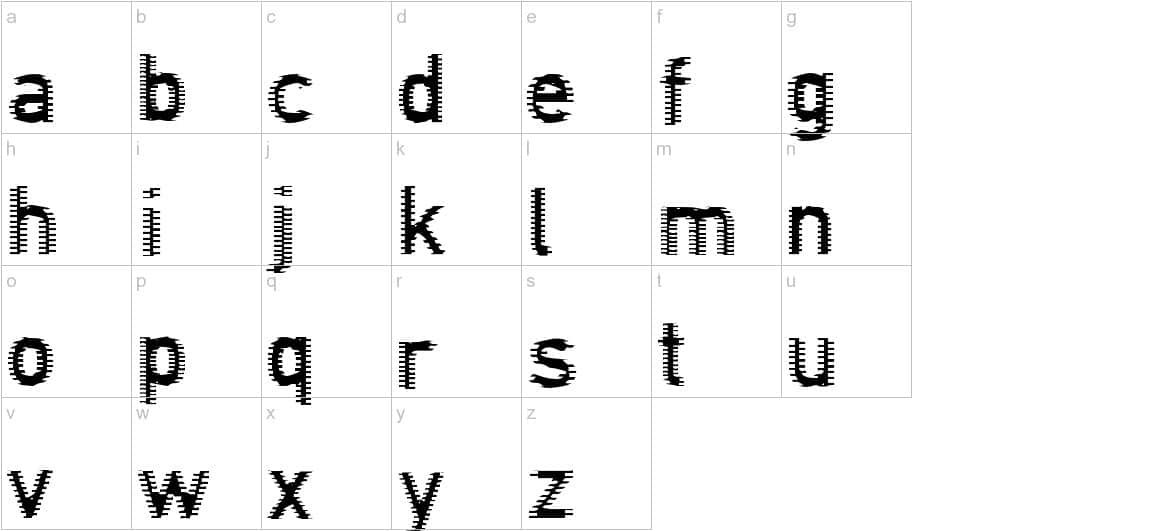 Connection Font - UpFonts