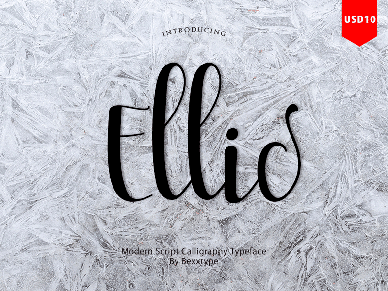 Ellic Script Font - UpFonts