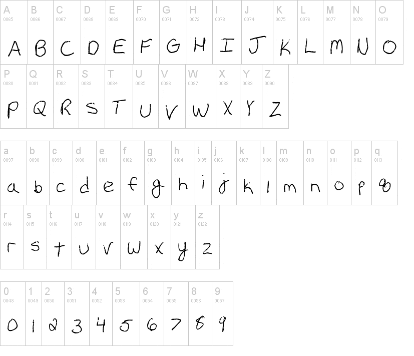 Erin's Handwriting Font - UpFonts