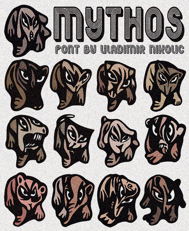 Mythos Font - UpFonts