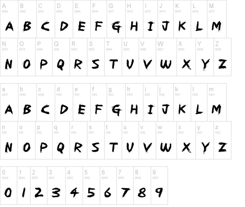 Redrum Font - UpFonts