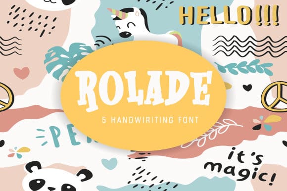 Rolade Font - UpFonts