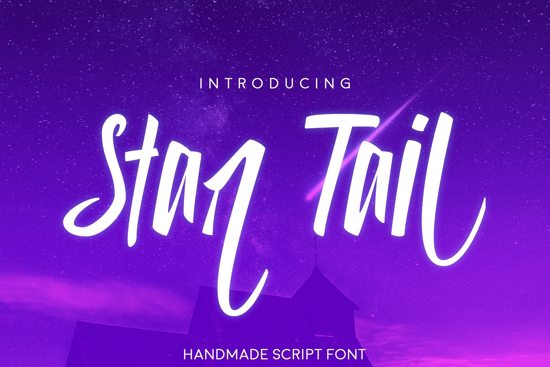 Star Tail Script Font - UpFonts
