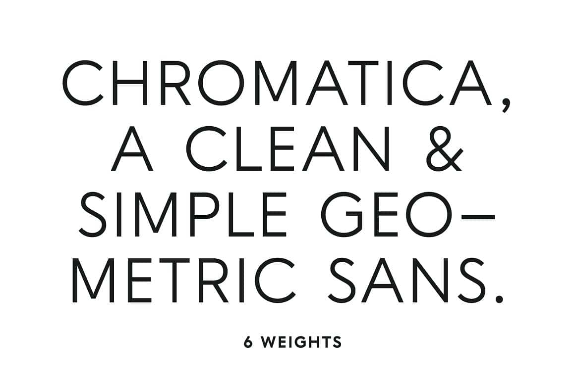 Chromatica Font - UpFonts