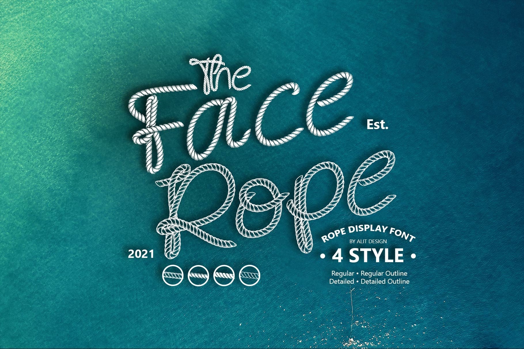 Face Rope Font - UpFonts