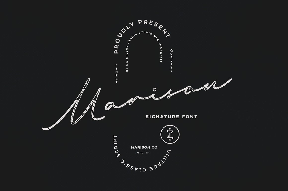 Marison Type Collection Font - UpFonts