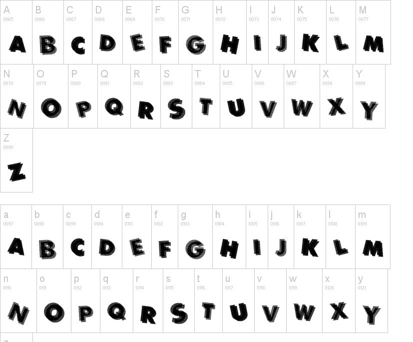 Panic Font - UpFonts