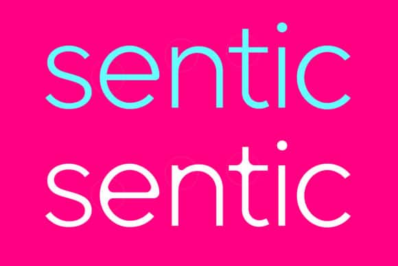 Sentic Font - UpFonts