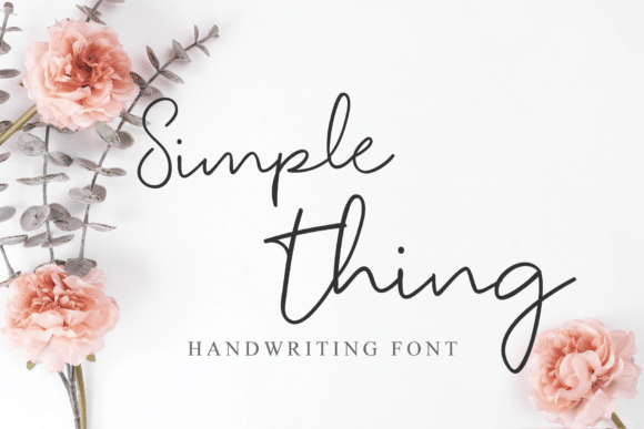Simple Thing Font - UpFonts