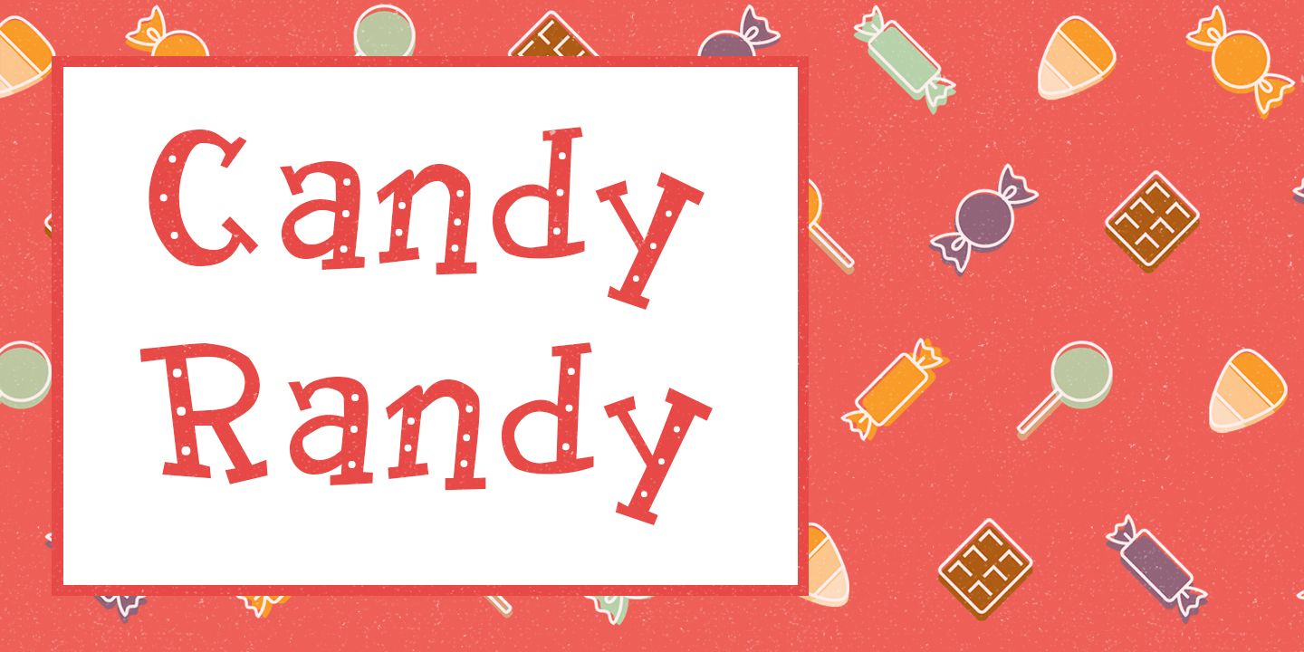 Candy Randy Font - UpFonts