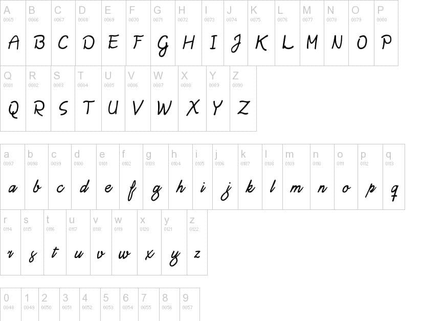 Daisy Script Font - UpFonts