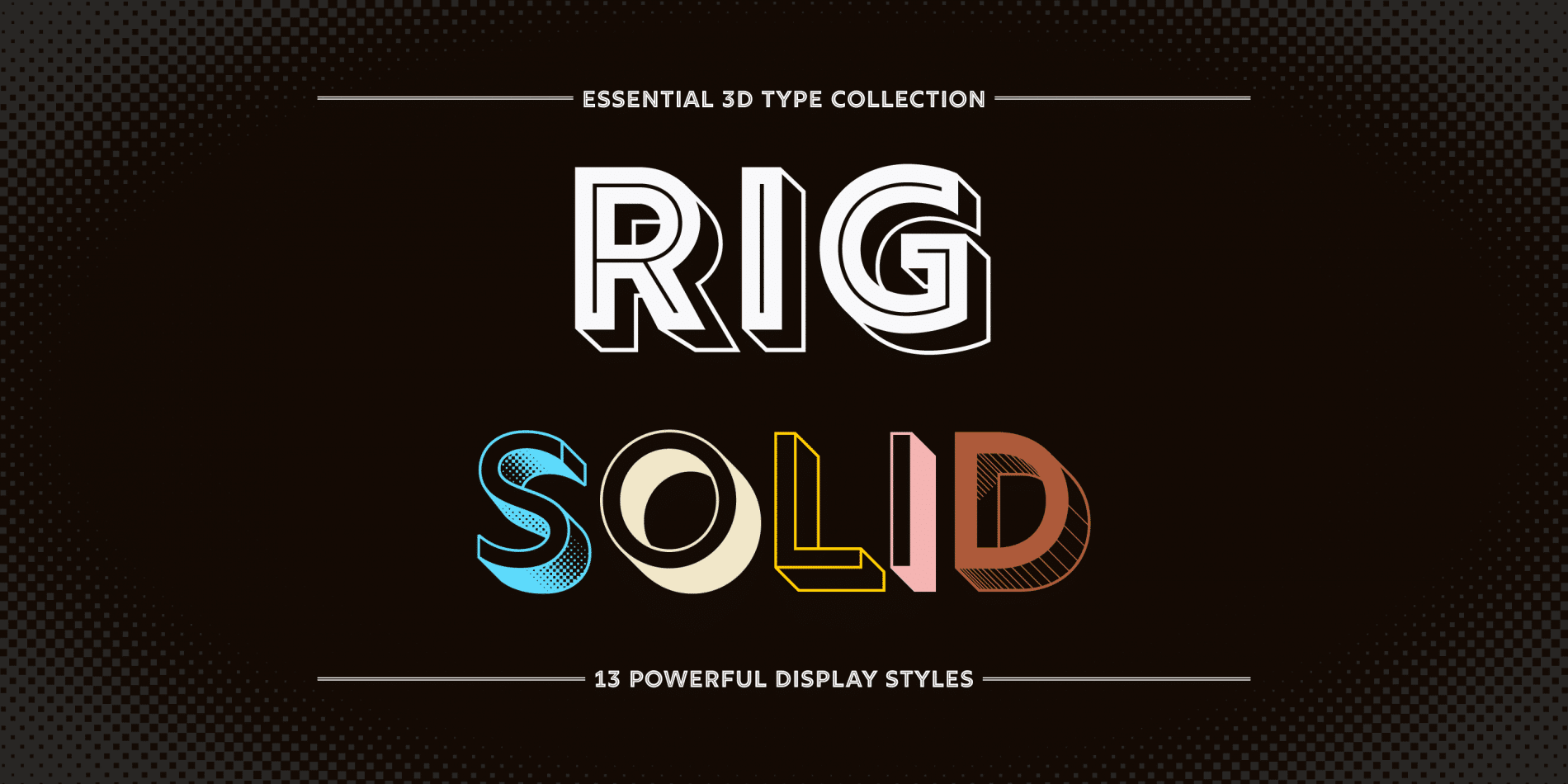 Rig Solid Font Family - UpFonts