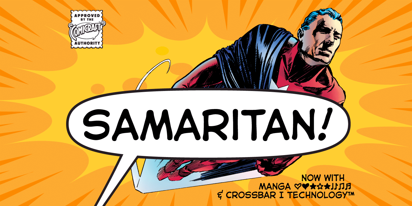 Samaritan Font Family - UpFonts