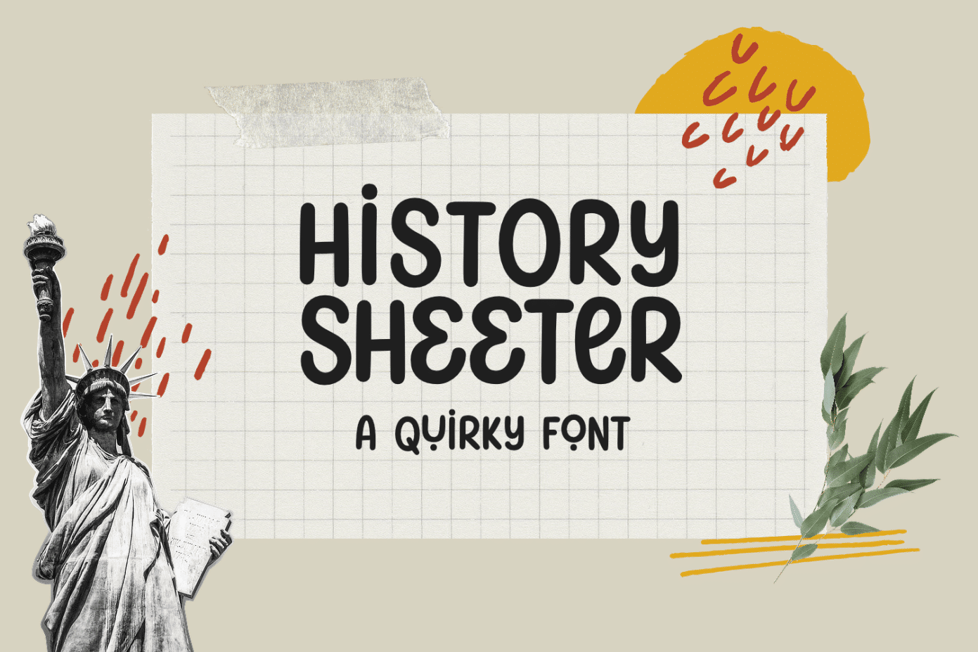 History Sheeter Font - UpFonts