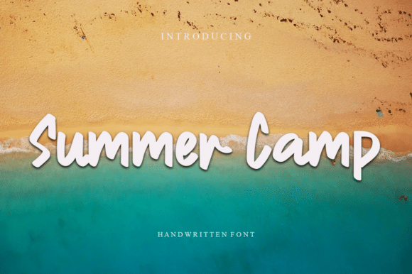 Summer Camp Script Font - UpFonts