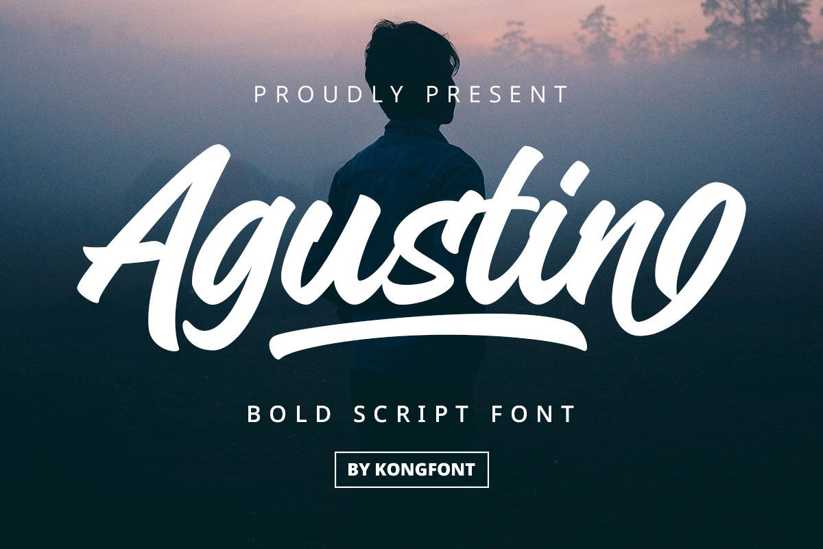 Agustin Script Font - UpFonts