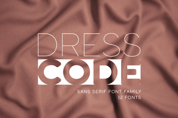 Dress Code Font - UpFonts