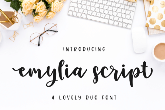 Emylia Script Font - UpFonts