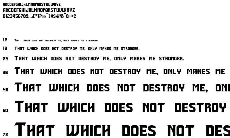 Beastformer Font - UpFonts