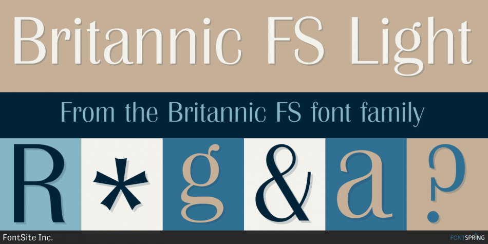 Britannic Font - UpFonts