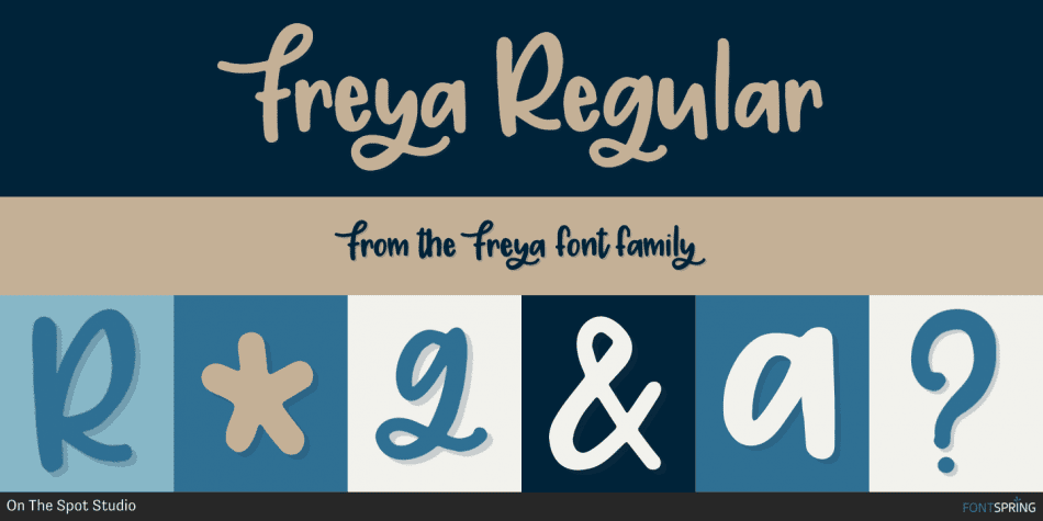 Freya Font - UpFonts