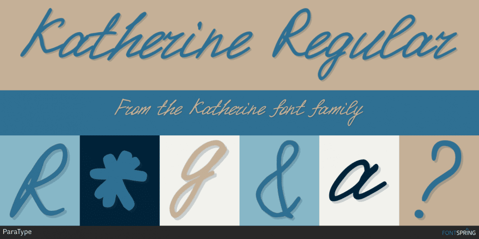 Katherine Font - UpFonts
