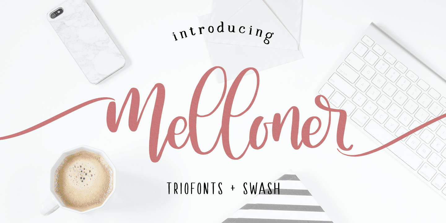 Melloner Font - UpFonts