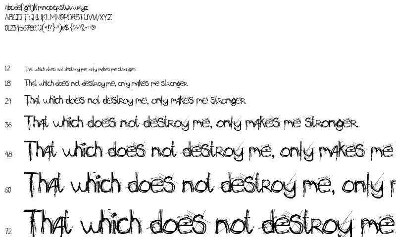 Secret Stick Font - UpFonts