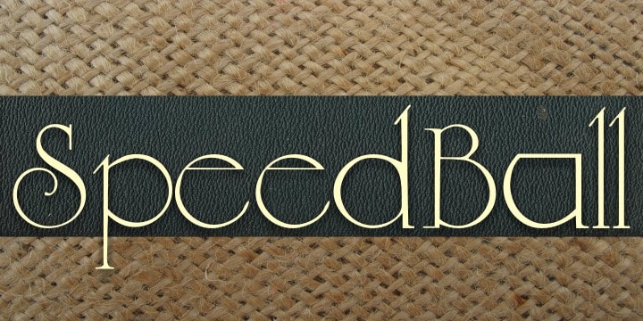 Speedball Collection Font - UpFonts
