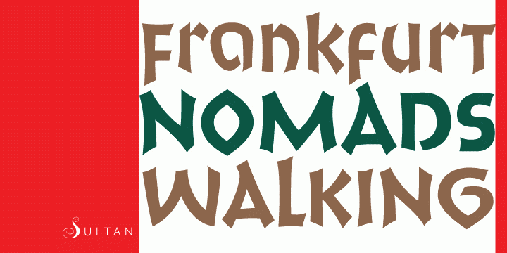 Sultan Font - UpFonts