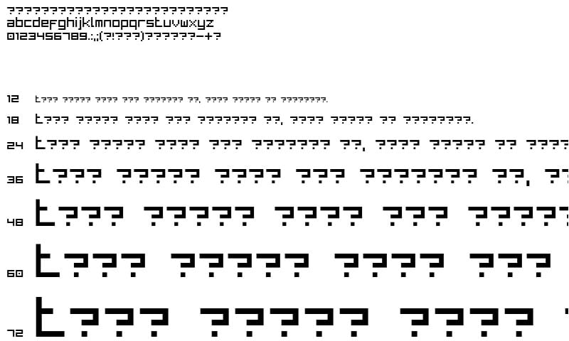 Bit Low Font - UpFonts