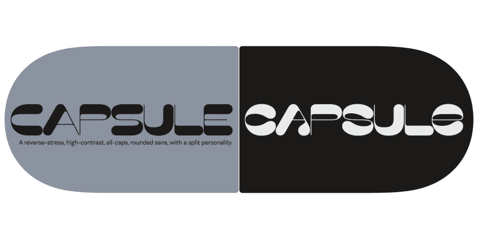 Capsule Font - UpFonts