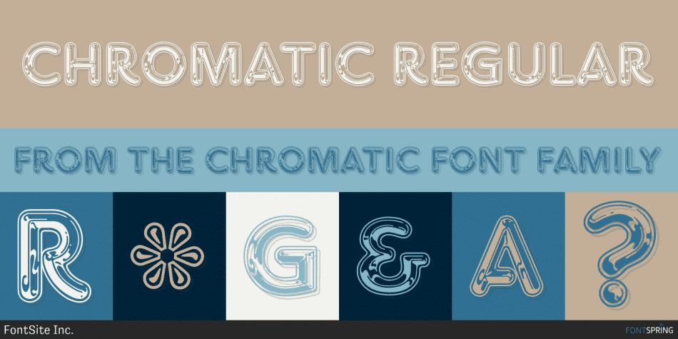 Chromatic Font - UpFonts