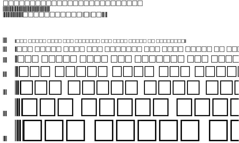 Code 39 Font UpFonts code-39-font-upfonts