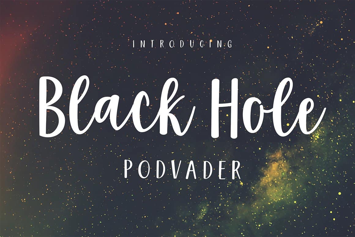 Pod Vader Script Font - UpFonts