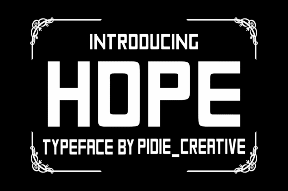 Hope Font - UpFonts