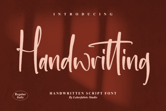 Handwritting Font - UpFonts