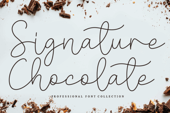 Signature Chocolate Script Font - UpFonts