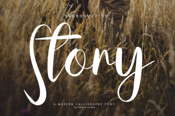 Story Script Font - UpFonts